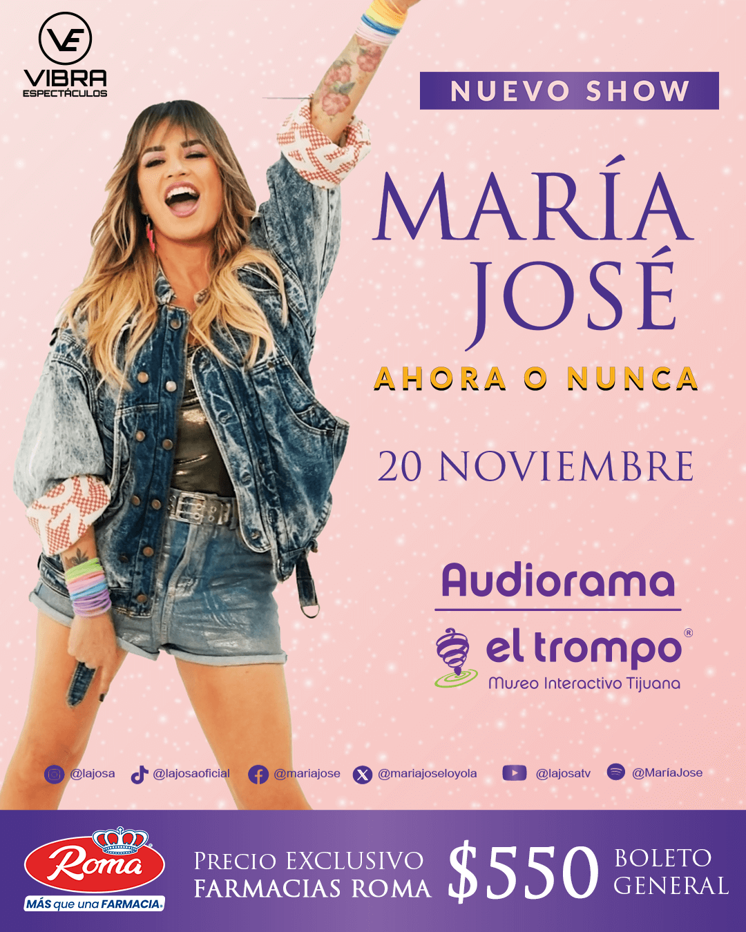 María José en Tijuana 2025 | Farmacias Roma